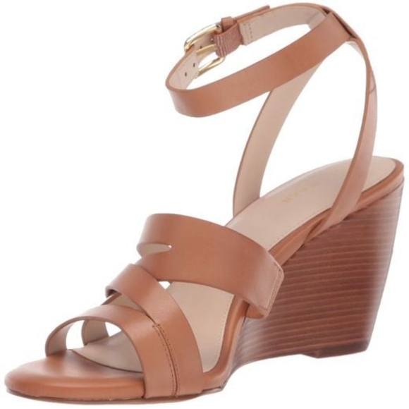 Cole Haan | Shoes | Cole Haan Nib Marieta Wedge Sandal Neutral Nude ...